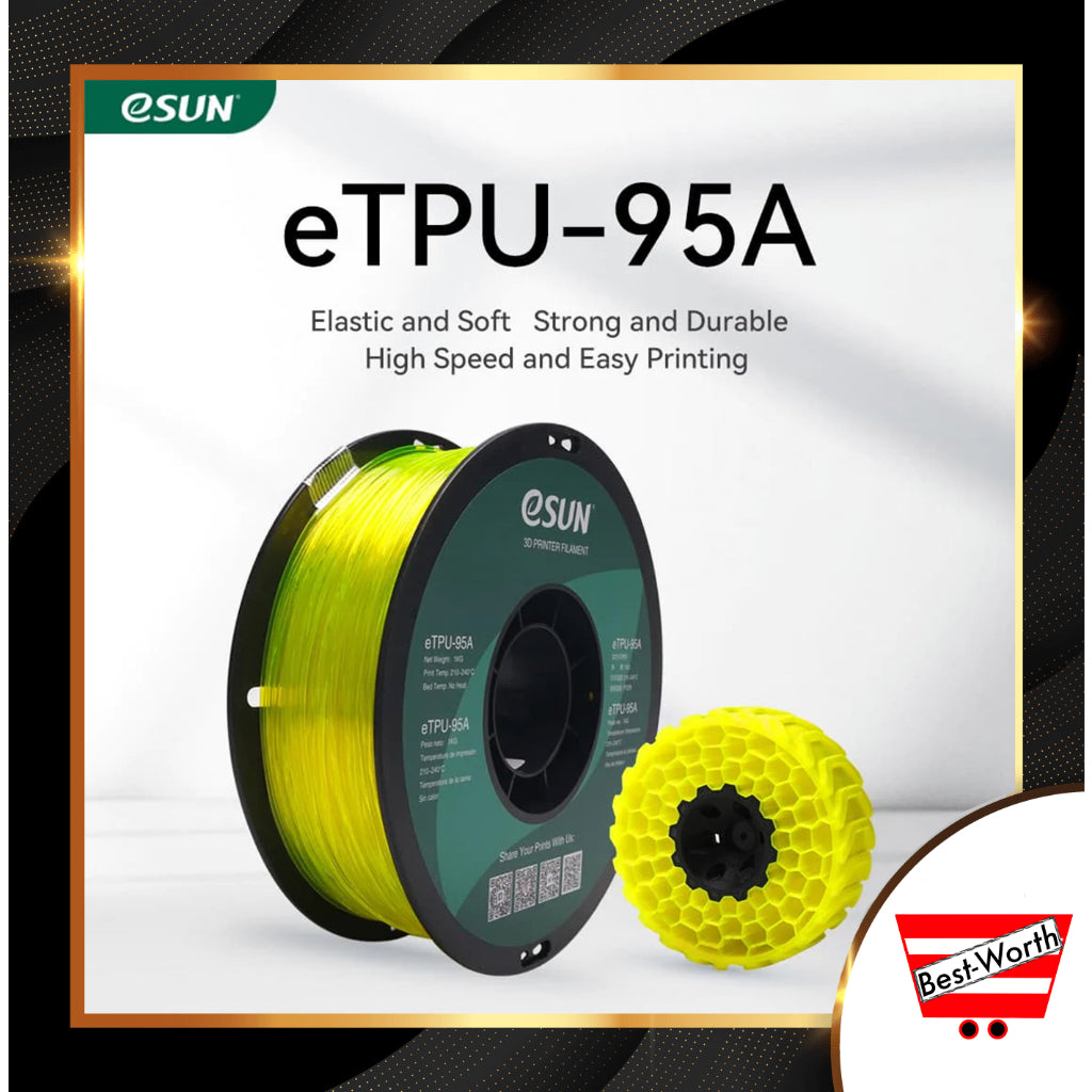 Esun 3D Printer Flexible Filament TPU 95A 1.75mm